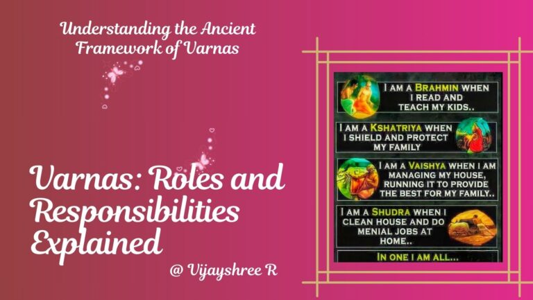 The 4 Varnas - Shree's Essencia